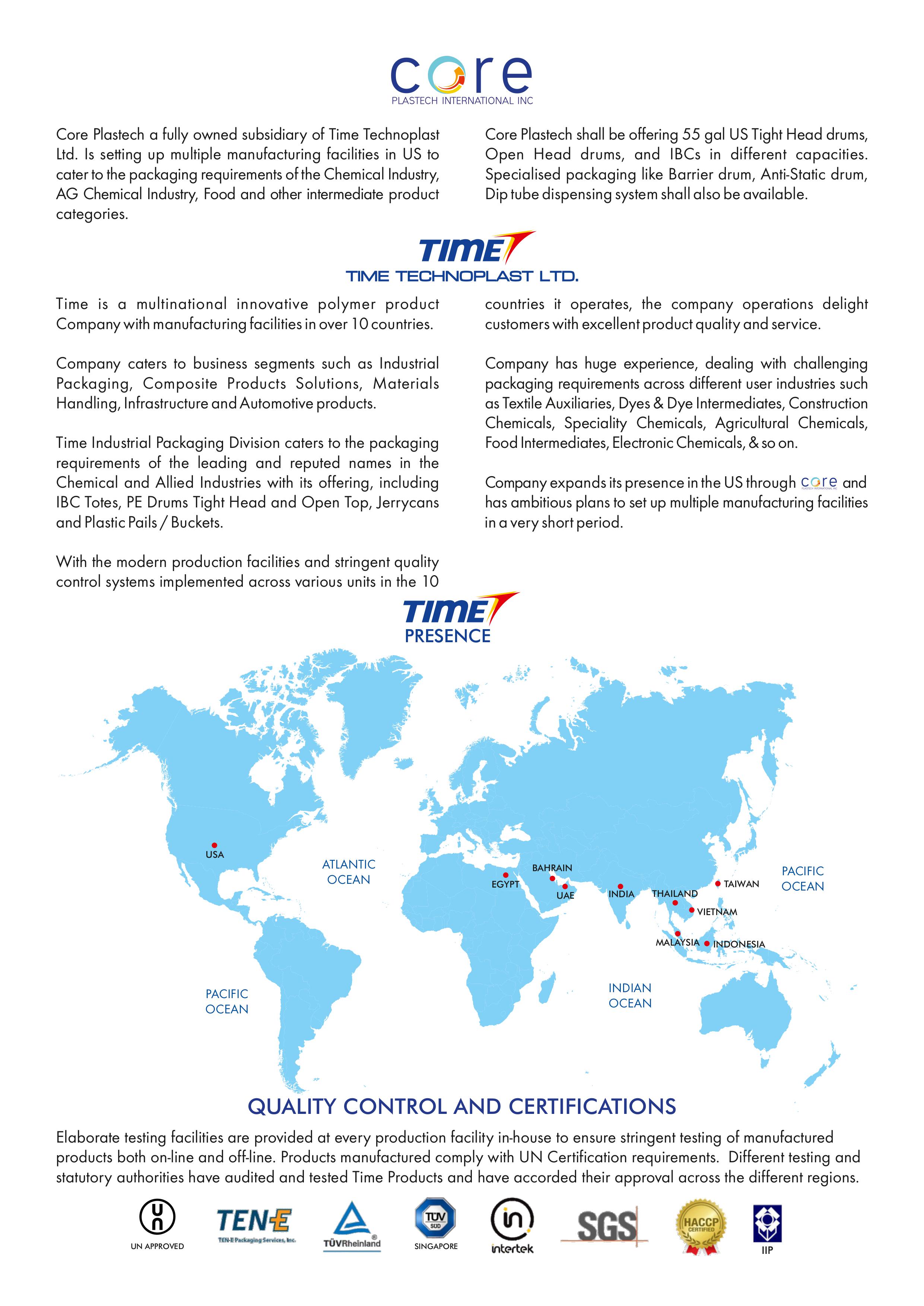 Core Plastech - GNX New Generation IBC's